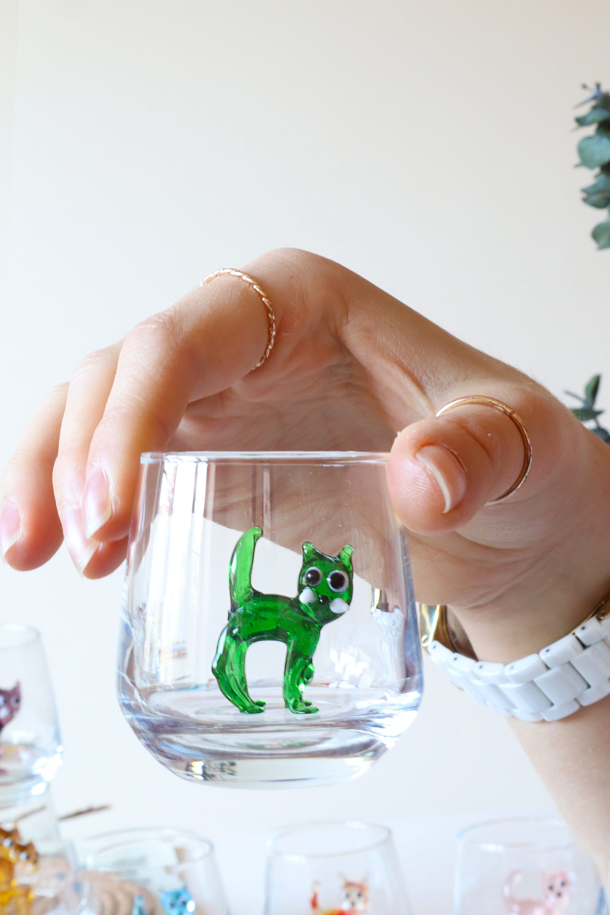 Cat Shot Glass Set Funny Shot Glass Cat Cups Cup With Cat - Etsy