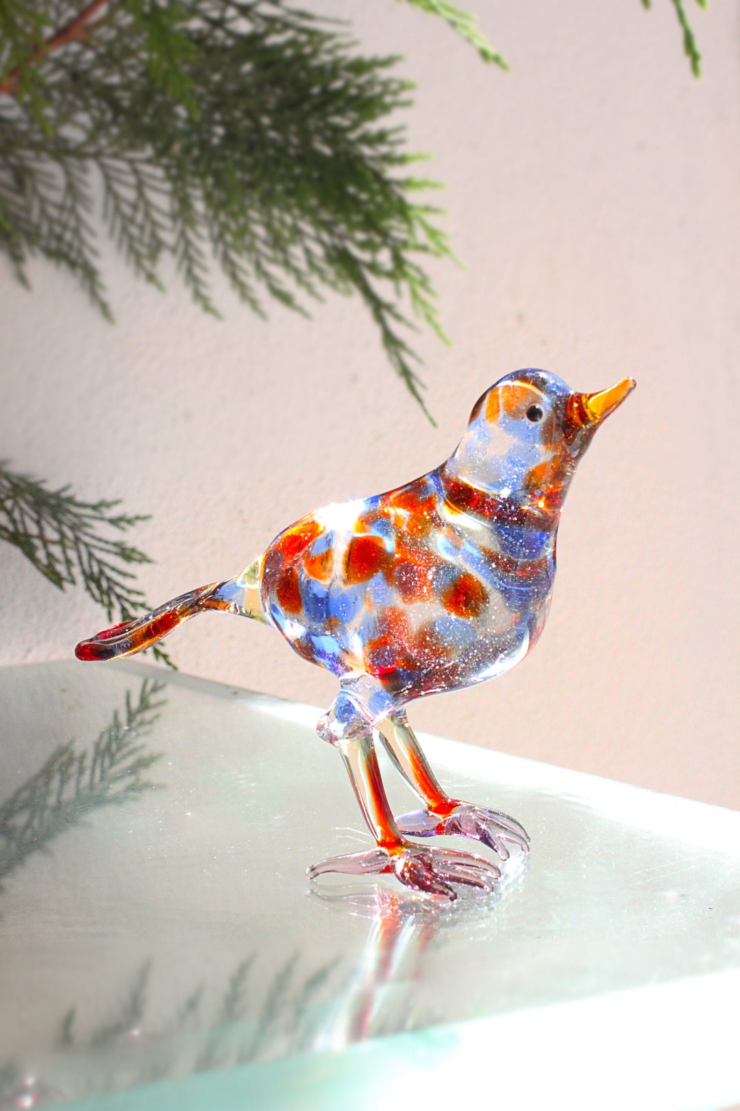 Glass Art Bird, Murano Glass Birds, Bird Sculptures, Collectible ...