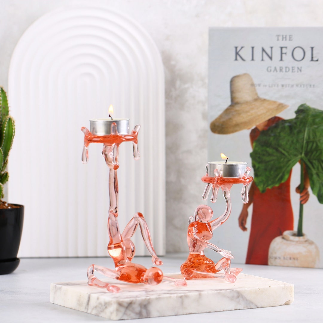 Human Decor Glass Sculpture Modern Art Glass Objects Murano - Etsy