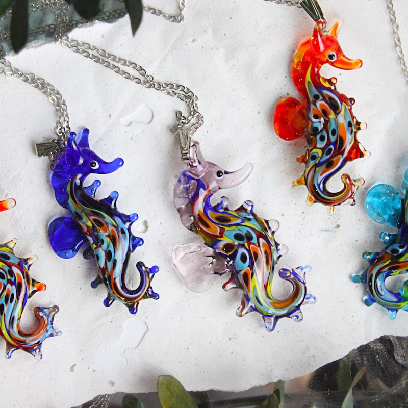 Sea Life Necklace - Etsy