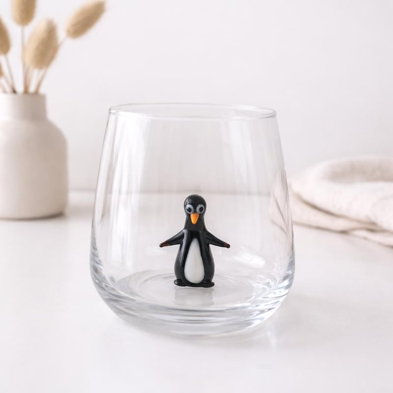 Glass Penguin - Etsy