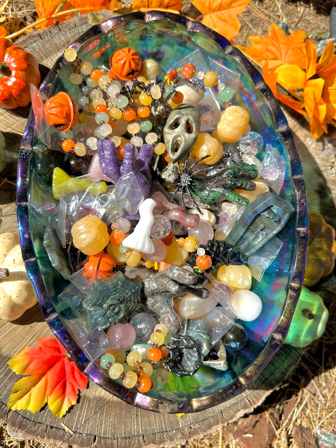 Halloween Crystal Scoop, Witchy Confetti, Spooky Mystery Crystal Scoop ...