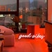 Purple Neon Sign - Good Vibes - Aesthetic Dimmable Light up Sign for ...