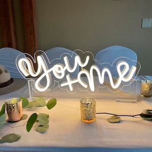 Freestanding Neon Sign for Table Display Decor, Custom LED Neon Lights ...