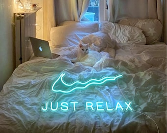 Nike Just Chill Sign - Etsy