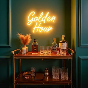 Bar LED Neon Light – Warm Glow for Upscale, Classic Ambiance, Ideal ...