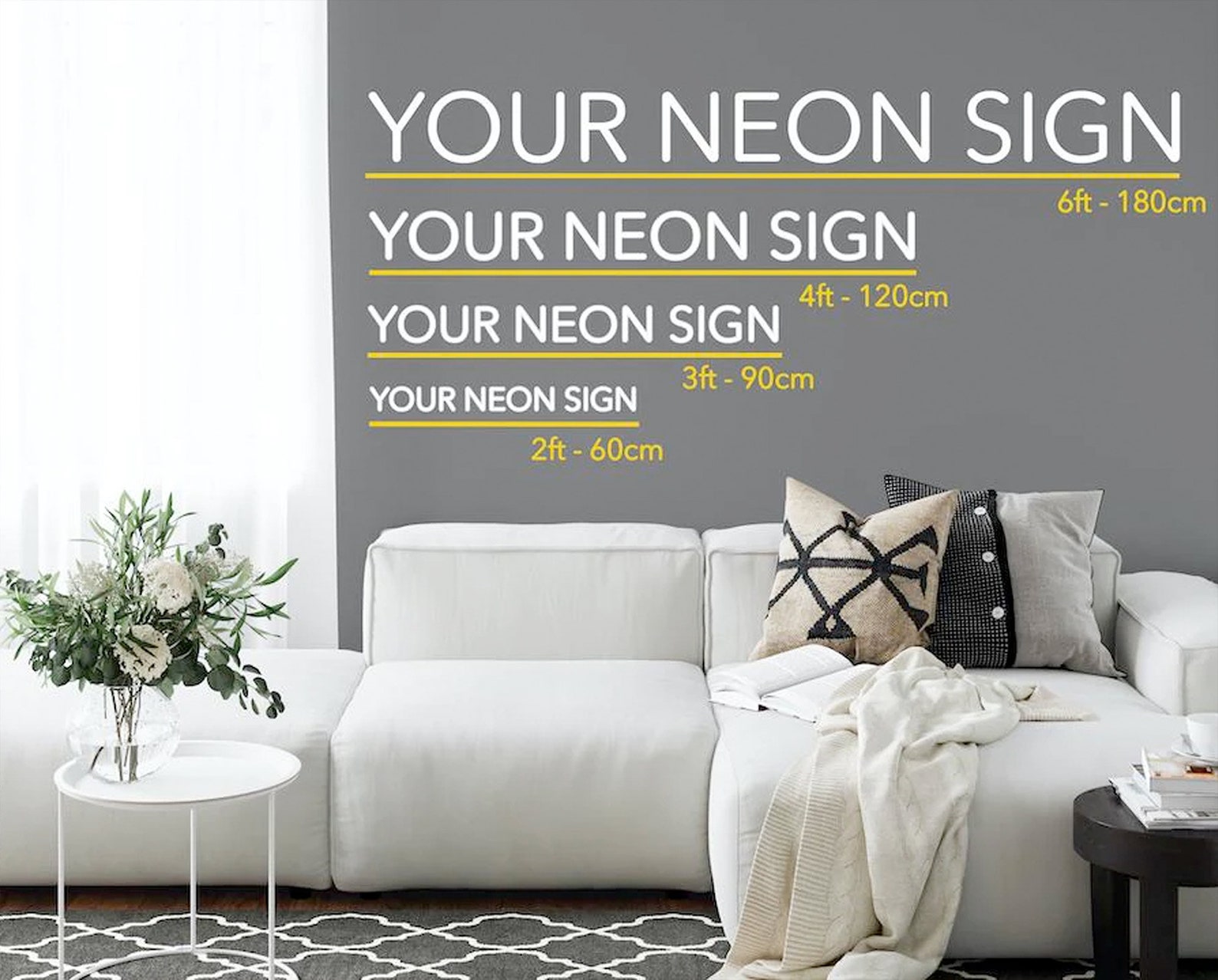 Trust the Process Neon Sign, LED Neon Illuminated Text, Optimistic ...