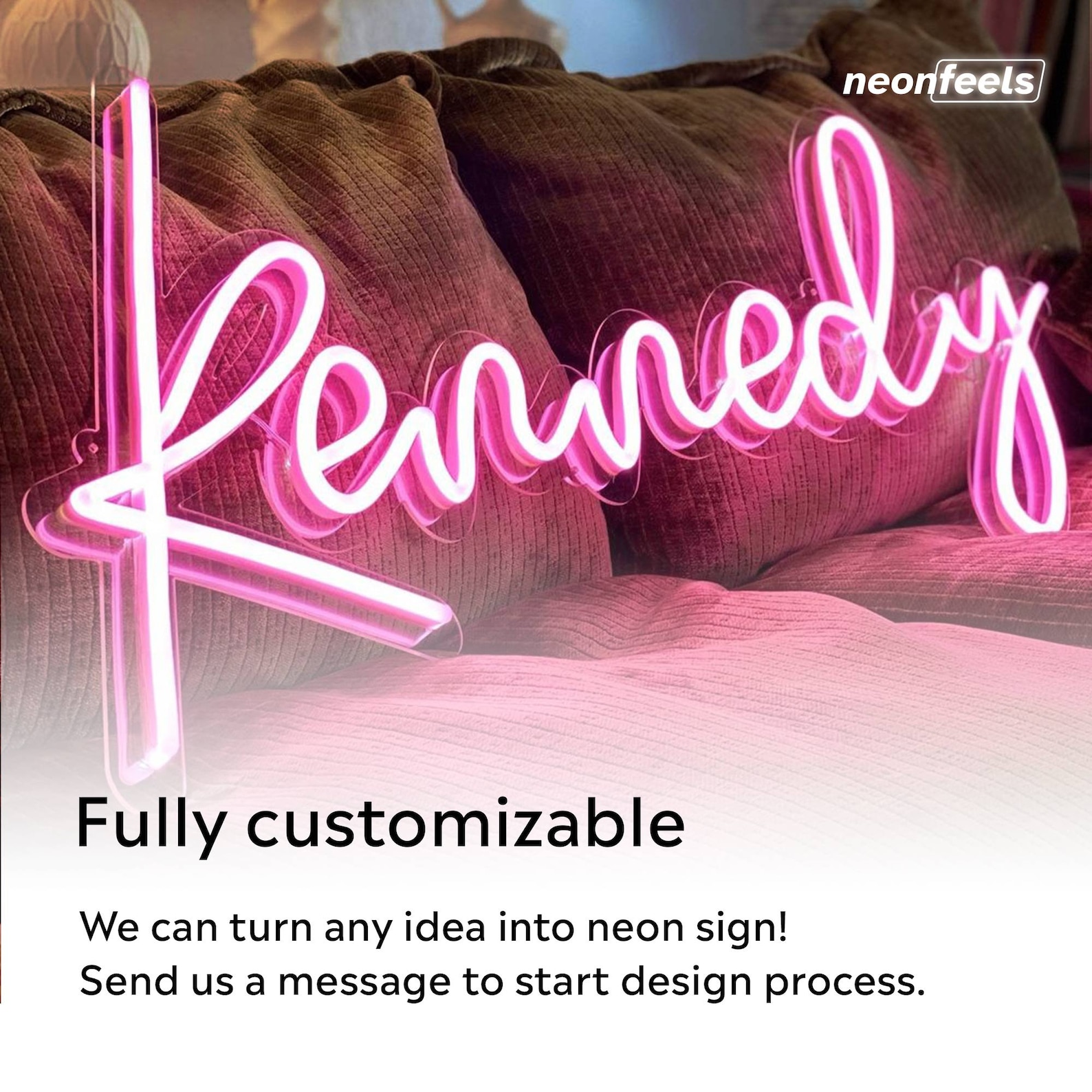 Trust the Process Neon Sign, LED Neon Illuminated Text, Optimistic ...