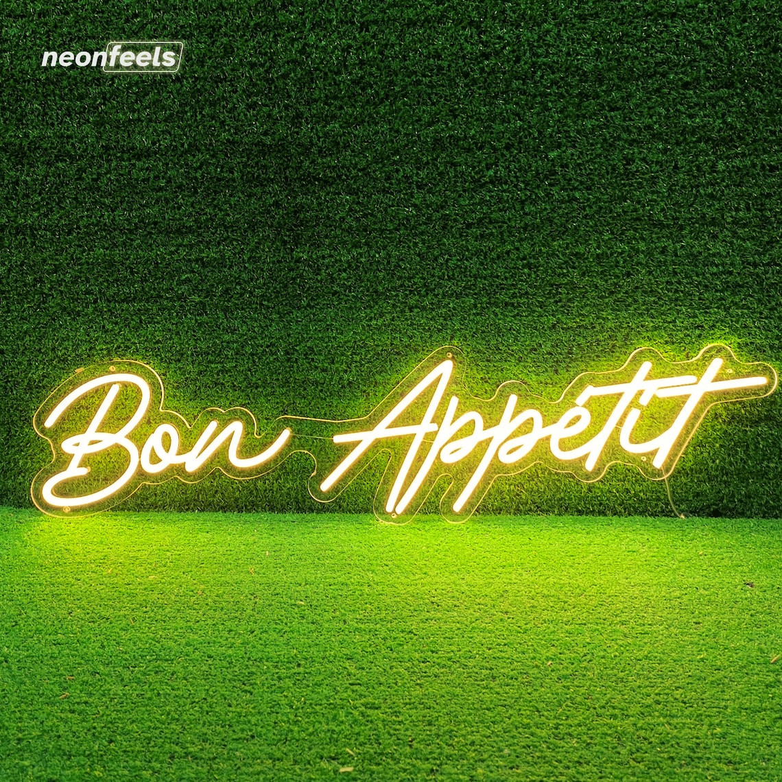Bon Appetit Neon Light Kitchen French Decor LED Sign Custom - Etsy UK