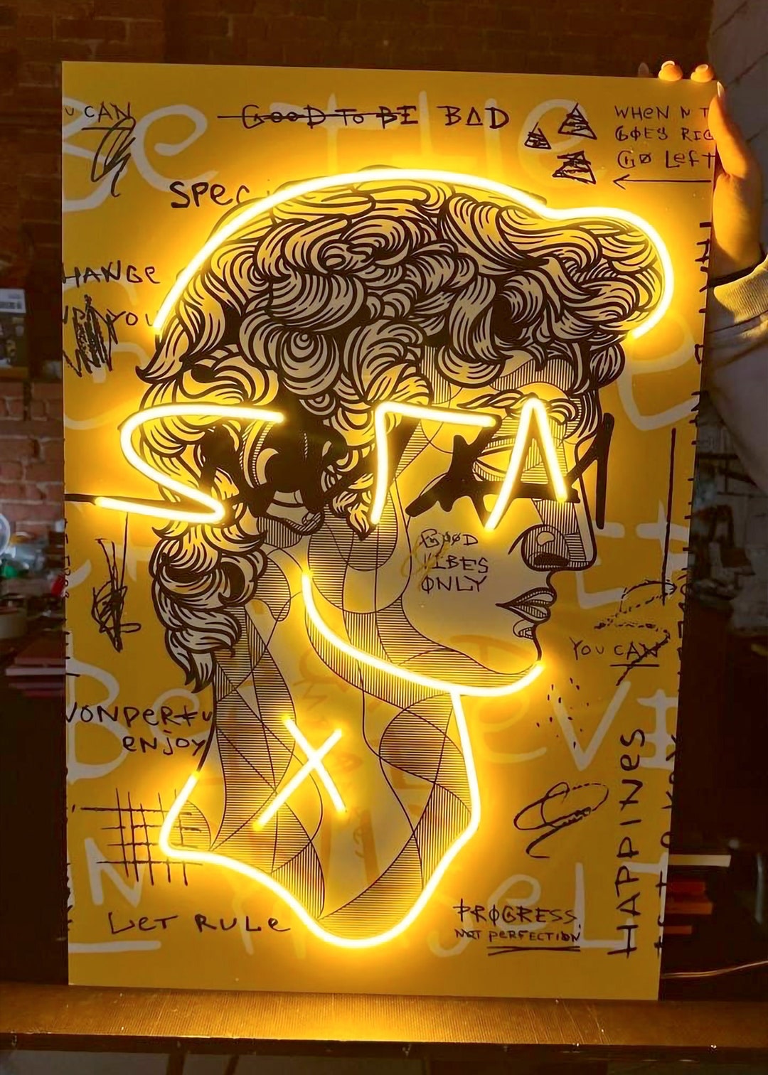 Art + Neon, Aesthetic LED Neon Signs With Printable Arts, David Street ...