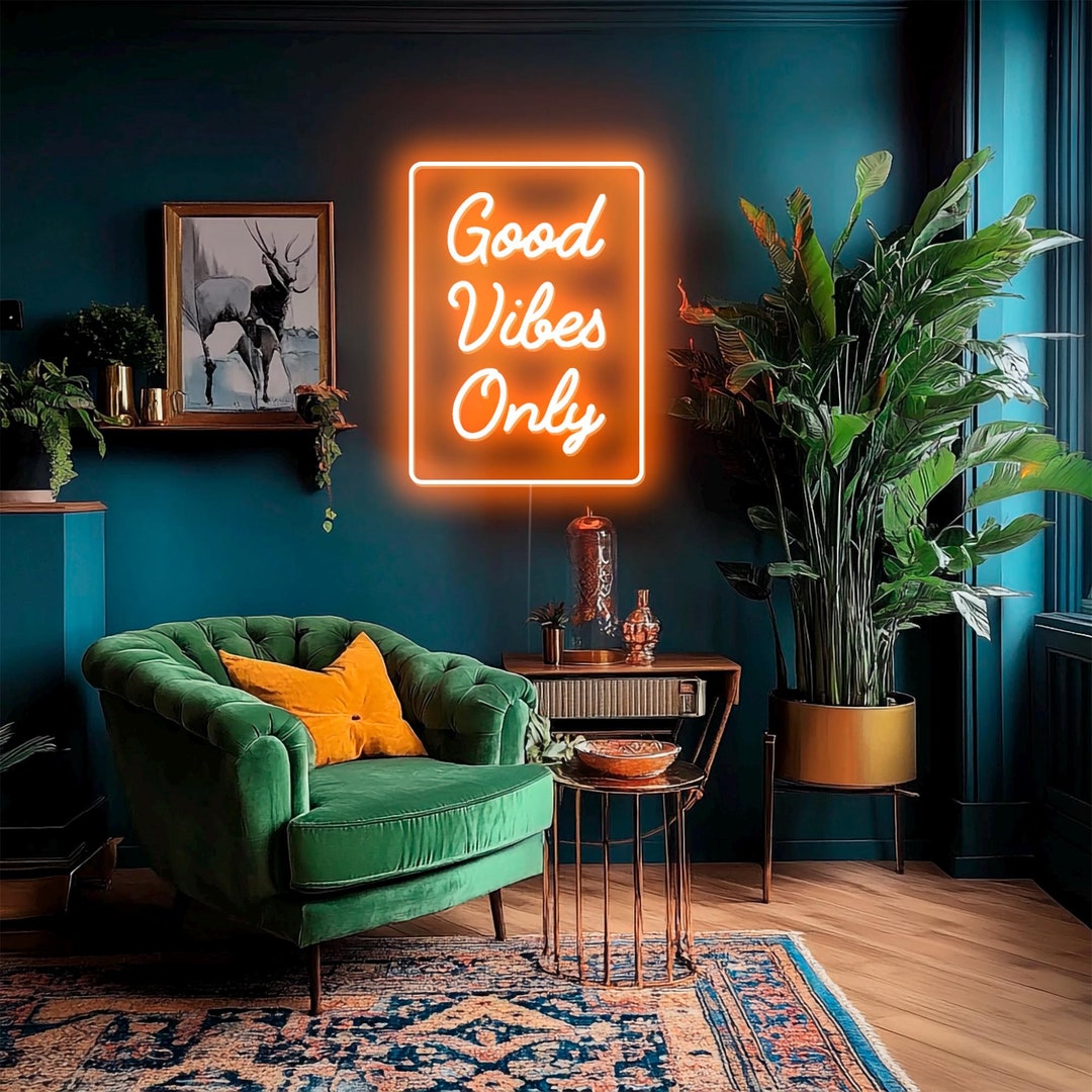 Neon Sign for Eclectic Style Home Decor, Custom Made Colorful LED Wall ...