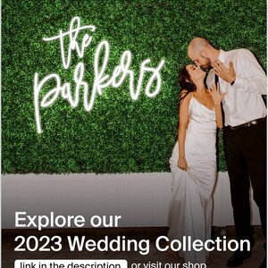 It's a Love Story LED Neon Sign for Wedding Reception Decoration ...