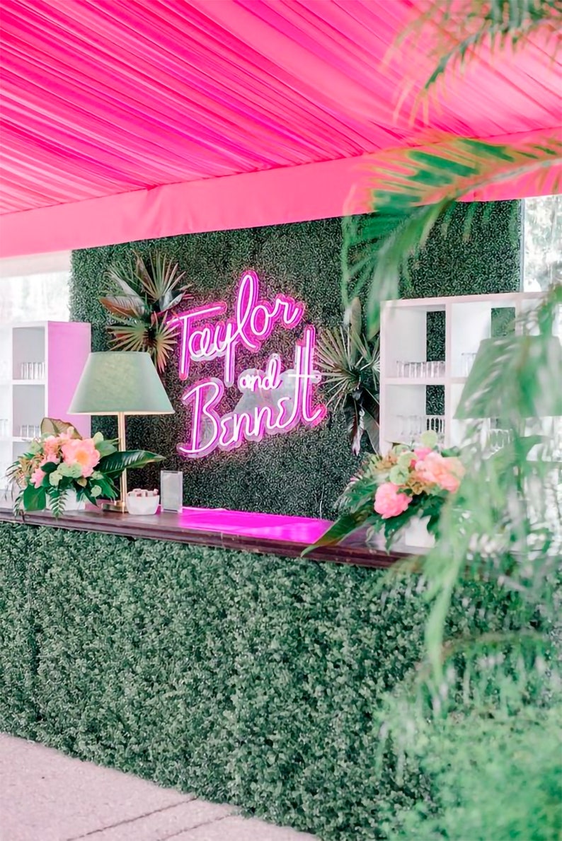 Custom Neon Sign for Flower Wall LED Neon Lights Beauty - Etsy