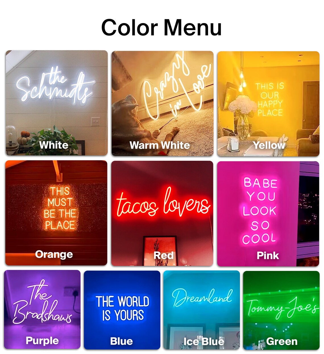 Chill Neon Sign, Positive Vibes Happiness Quote, Aesthetic Light up ...