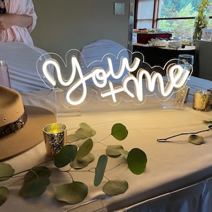 Freestanding Neon Sign for Table Display Decor, Custom LED Neon Lights ...