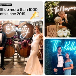 It's a Love Story - LED Neon Sign for Wedding Reception Decoration ...