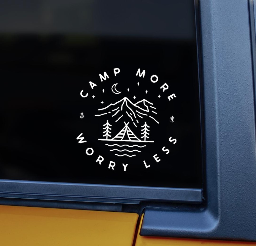 Camping Car Decal | Little Explorer on Board | Child on Board Sticker ...