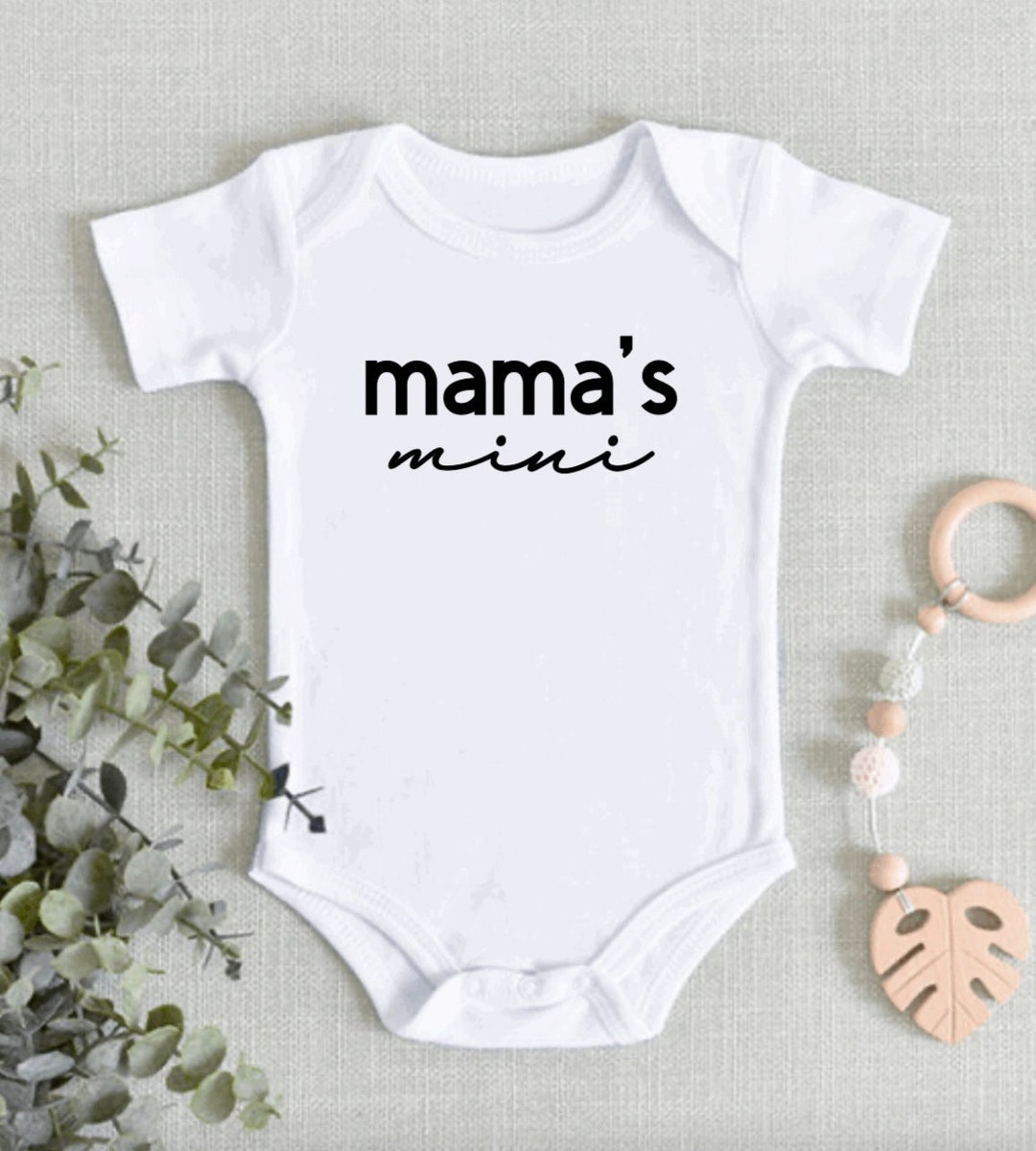Mama's Mini Onesie® | Mommy's Mini Bodysuit | Mama and Mini | Mini Me ...