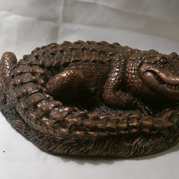 Alligator Figurine - Etsy