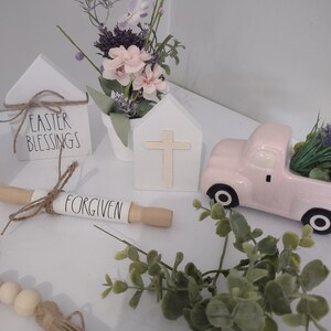 Easter Tiered Tray Decor Religious Easter Tier Decor Tier Tray Decor ...