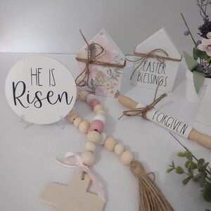 Easter Tiered Tray Decor Religious Easter Tier Decor Tier Tray Decor ...