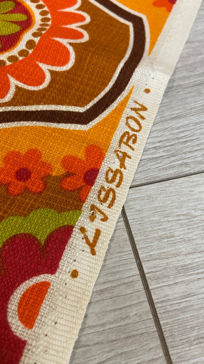 70s Fabric - Etsy