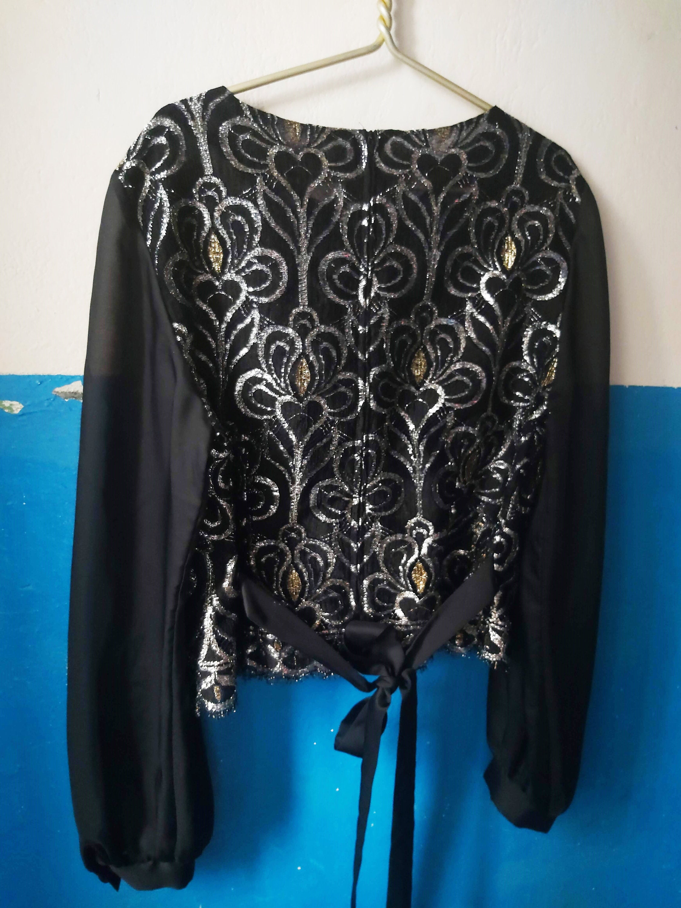 Gorgeous Evening Blouse - Etsy