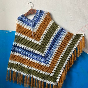 Warm and Cosy Poncho - Etsy