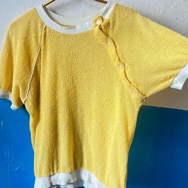 Terry Cloth Top - Etsy