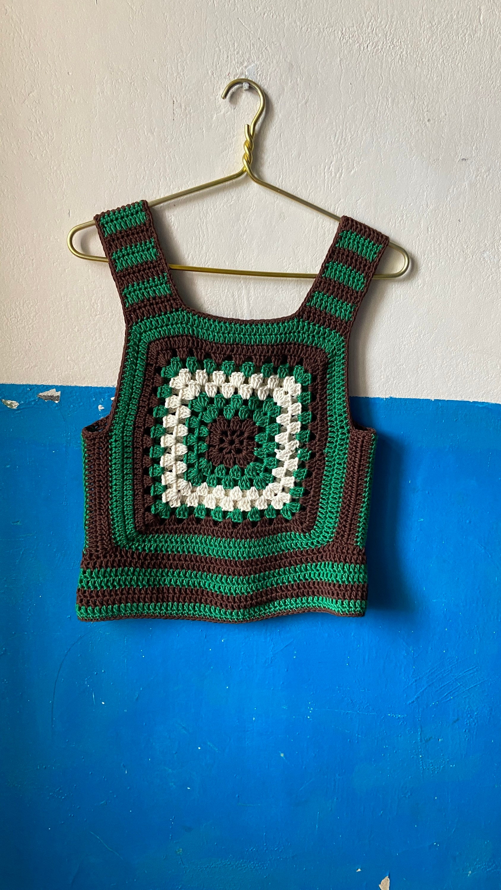 Granny Square Top - Etsy