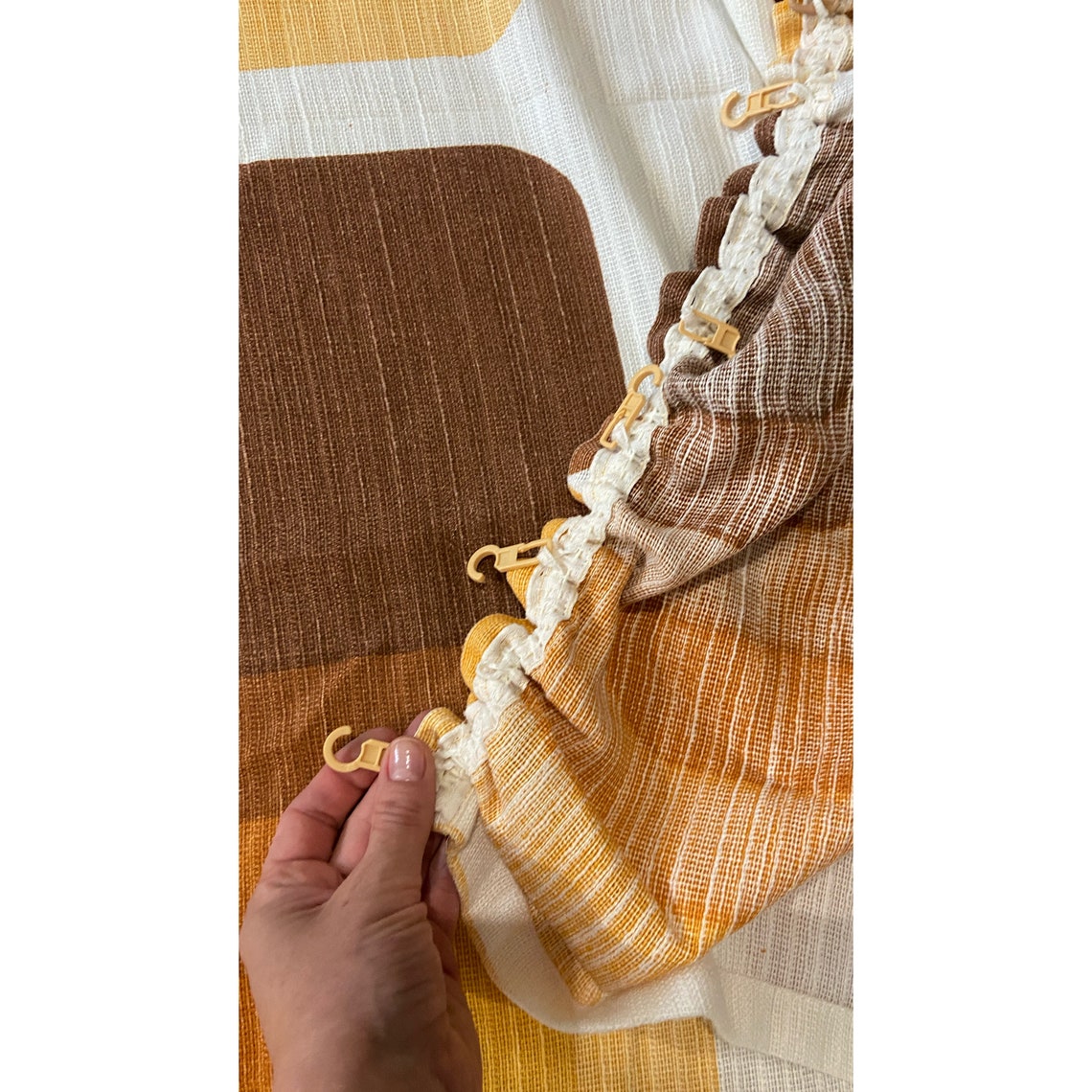 70s Iconic Curtains - Etsy