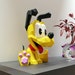 Papercraft Little Dog, Pluto, Pdf, SVG, DXF Format Compatible With ...