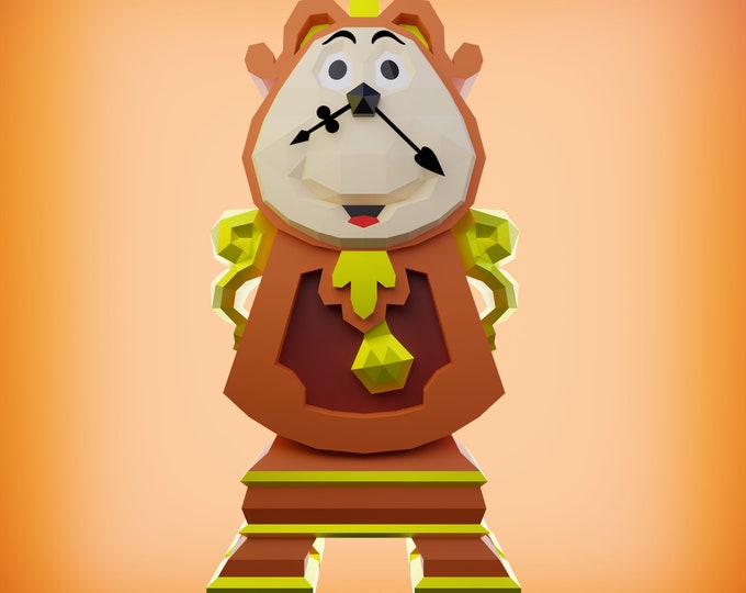 Papercraft Goofy Template, DIY PDF, FDX, Low Poly, Origami, Pepakura ...