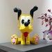 Papercraft Little Dog, Pluto, Pdf, SVG, DXF Format Compatible With ...