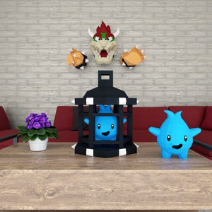 Papercraft Lumalee, Mario, Wall Model, Templates in Digital Format Pdf ...