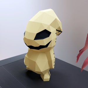 Papercraft Oogie Boogie Chibi, Format Pdf, SVG and DXF Format ...