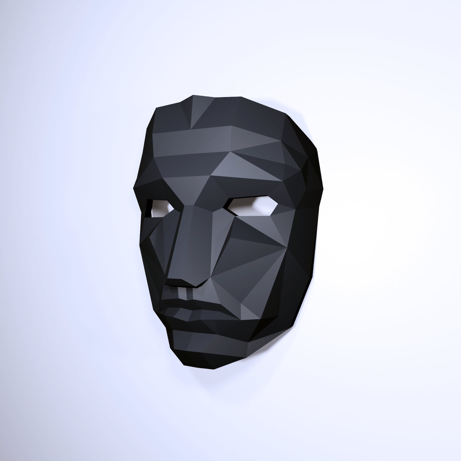 Papercraft Squid Game Mask Template V2 / Mask the Squid Game - Etsy UK