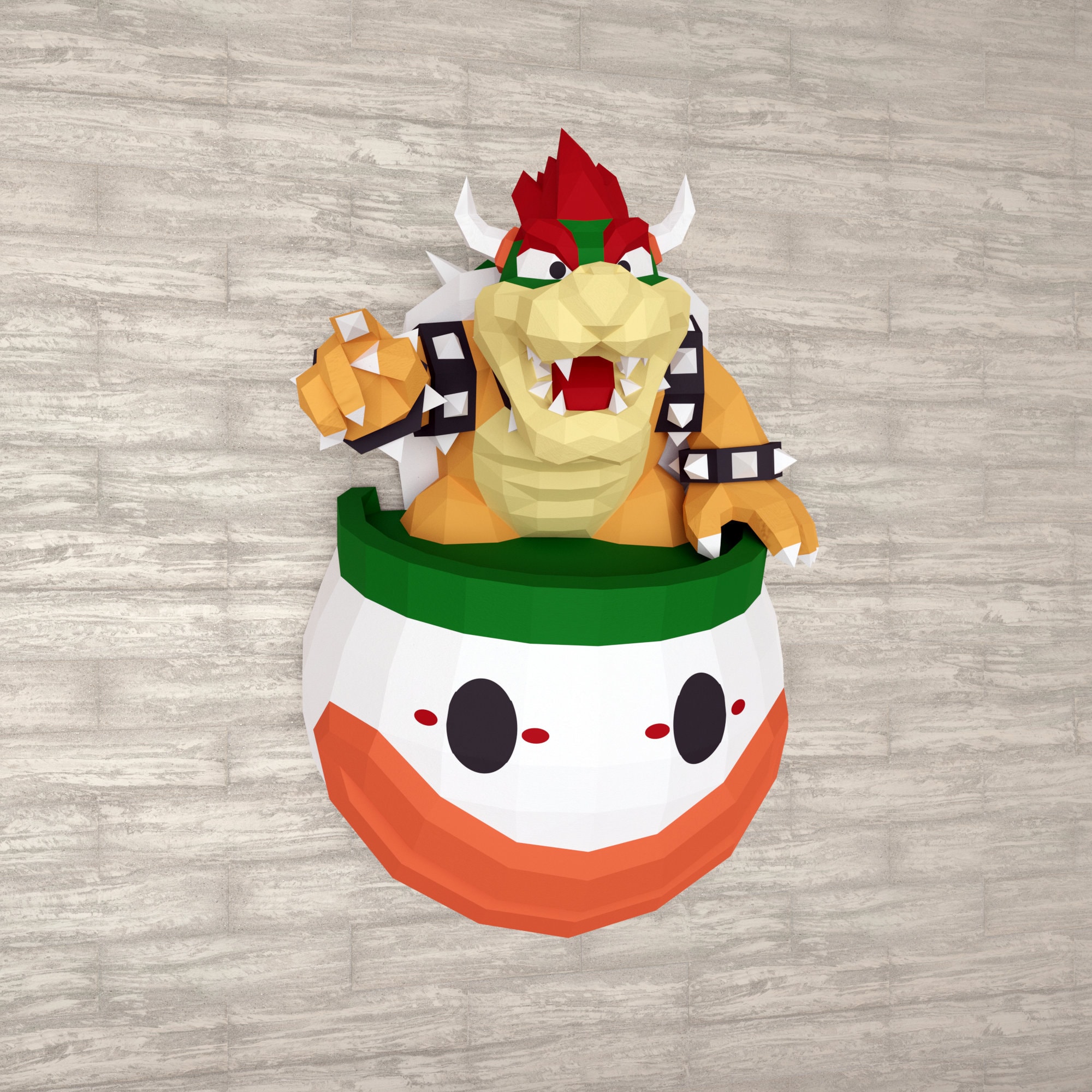 Plantilla De Bowser