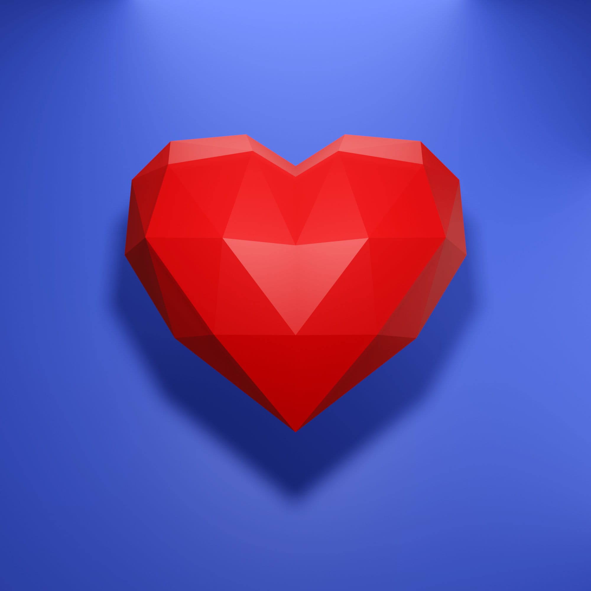 Papercraft heart love Template PDF Dxf SVG / corazon amor - Etsy España