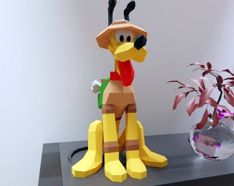 Papercraft Chip and Mrs Potts, Templates in Digital Format Pdf, Dxf and ...