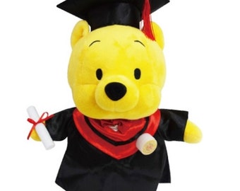 Graduation Winnie the Pooh Tigger Grad Gift Soft Huggable Stuffed ...