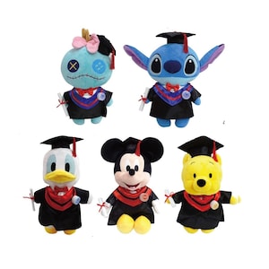 Graduation Lilo & Stitch Grad Gift Soft Huggable Stuffed Animal Plush ...