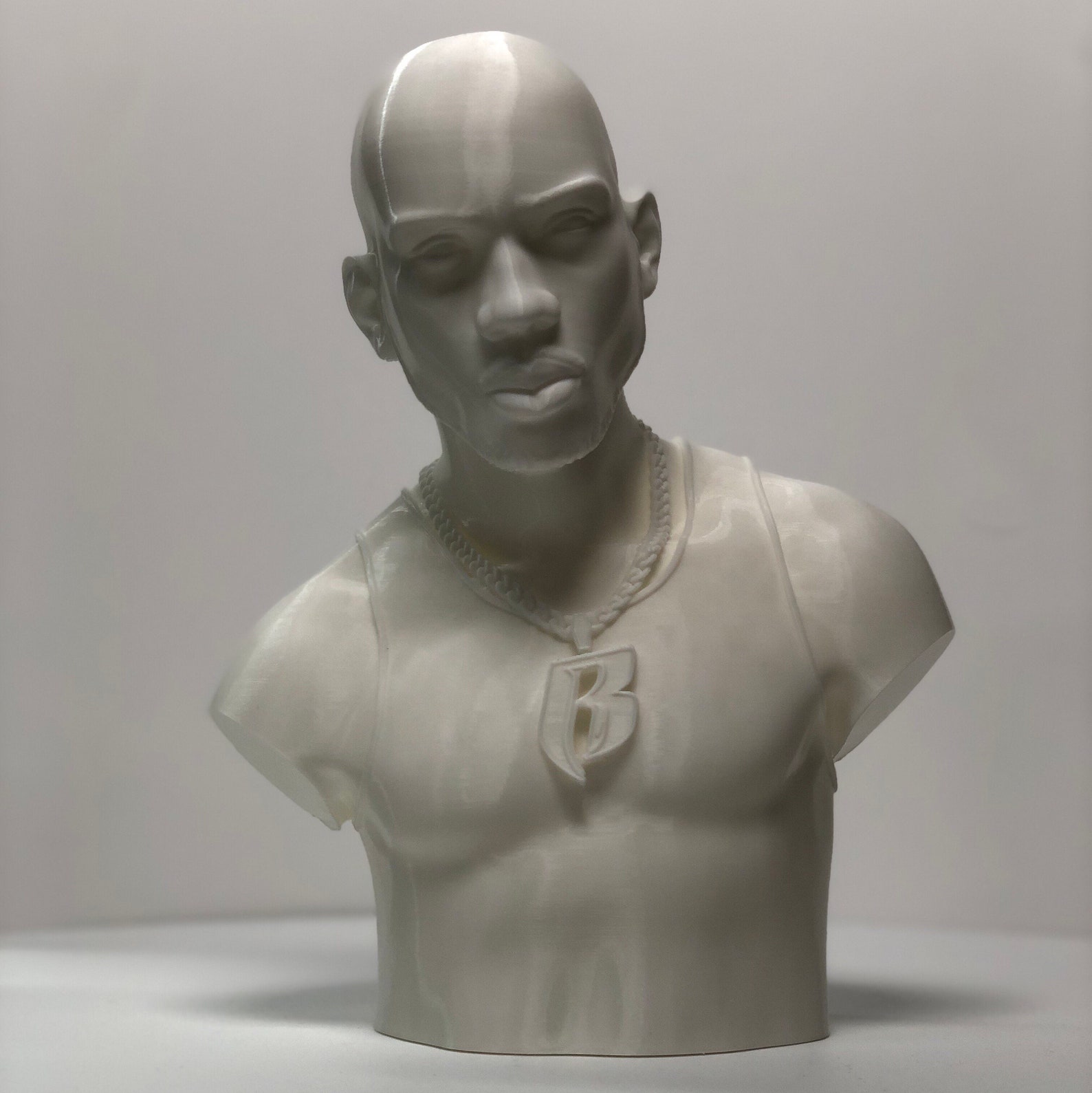 Sculpture Statue Bust Hip Hop Rapper 3D de Dmx Ruff Ryder | Etsy