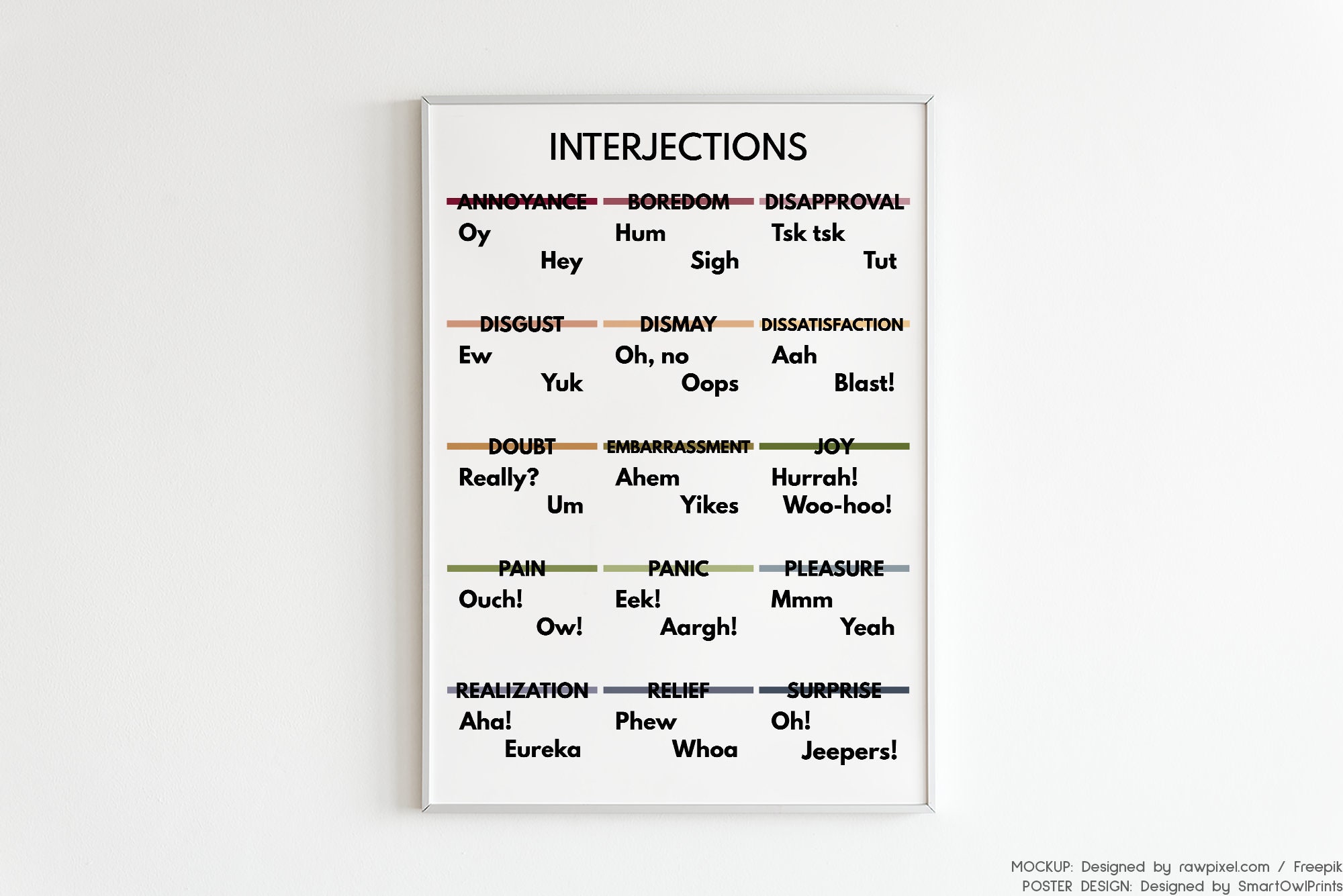 List Of Interjections