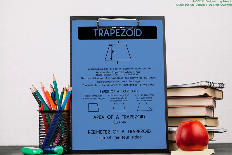 GEOMETRY POSTER Set of 8 Posters Math for Kids Educational - Etsy