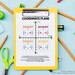 COORDINATE PLANE POSTER, Educational Poster, Math, Rainbow Colors ...