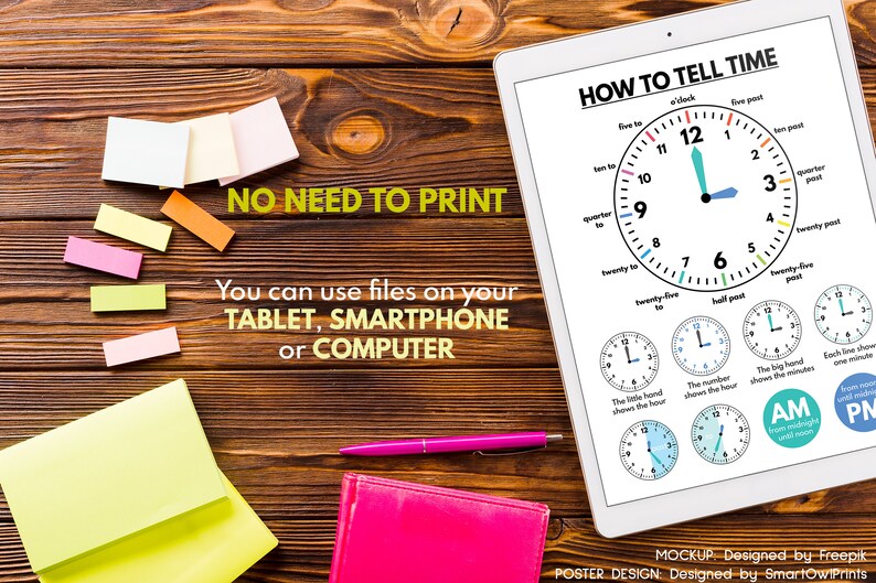 TELLING TIME Poster Educational Poster What Time is It - Etsy TELLING TIME Poster Educational Poster What Time is It - Etsy