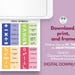 MATH SYMBOLS POSTER, Educational Poster, Numeracy Skills, Rainbow ...