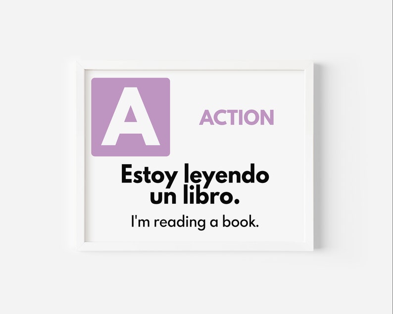 Spanish Language, SER Vs ESTAR - Set of 12 Posters, Letter Size ...