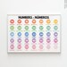 Spanish Language, NUMBERS POSTER SET, Poster Set, Classroom Decor ...